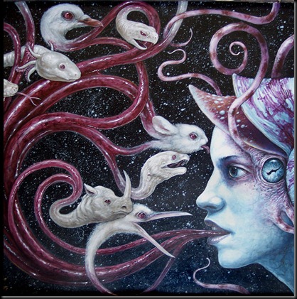The Mystic Otto Rapp: ARTIST OF THE MONTH - VISIONARY ART GALLERY ...